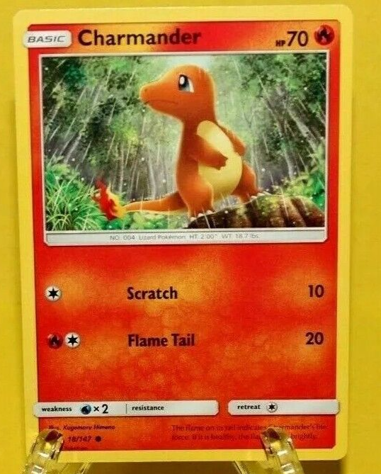 Charmander Lv.10 60 HP 2016 Collectible Pokemon Trading Card | eBay