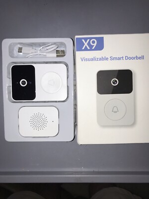 Visualizable Smart Doorbell X9 White | eBay