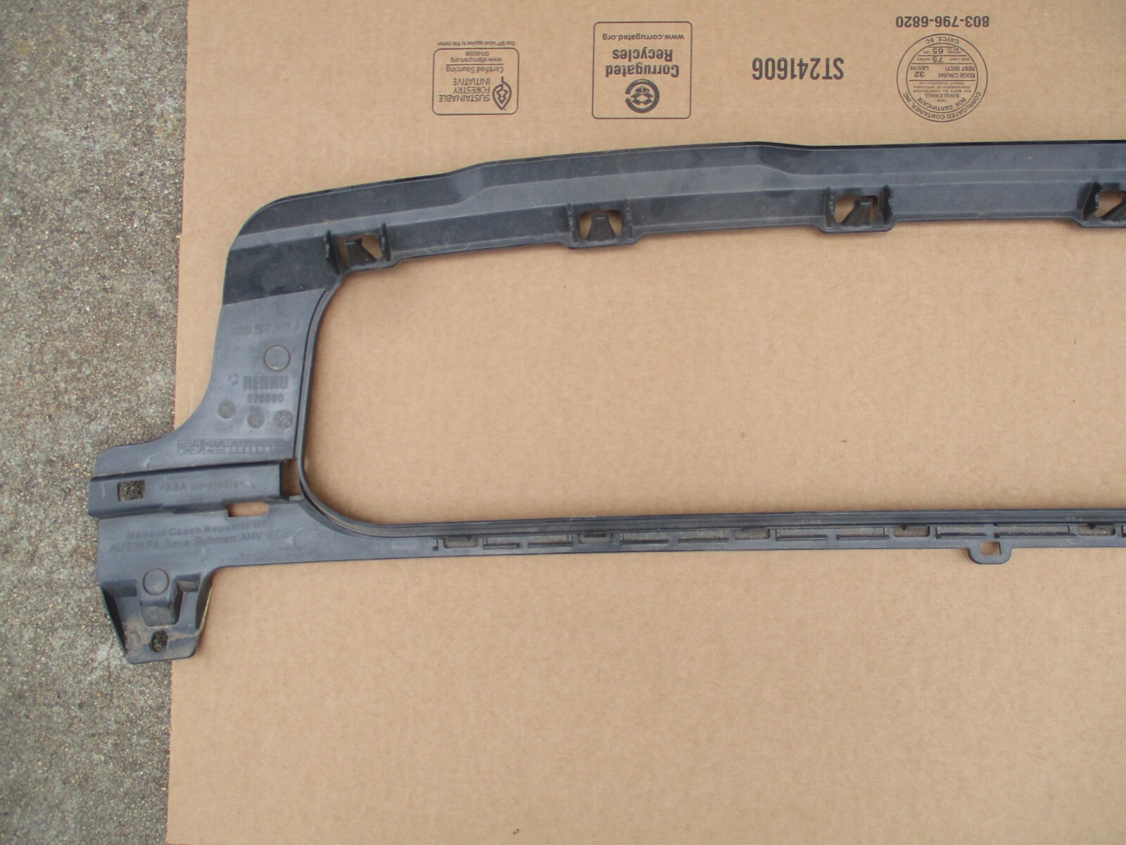 2017 2018 2019 AUDI Q7 REAR LOWER BUMPER VALANCE DIFFUSER OEM | eBay