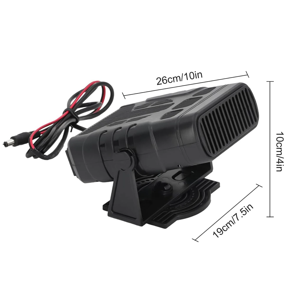DC 12V 30W Solar Panel Powered Windshield Defogger Window Defroster ...