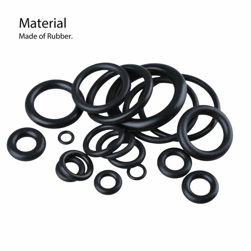 225Pcs Rubber O Ring Washer Assortment Set Hydraulic Plumbing Gasket ...
