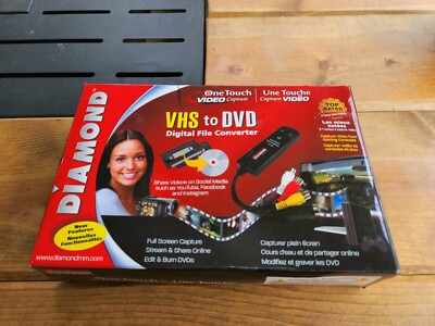 Diamond VC500 One Touch VHS to Digital File, DVD Converter - | eBay
