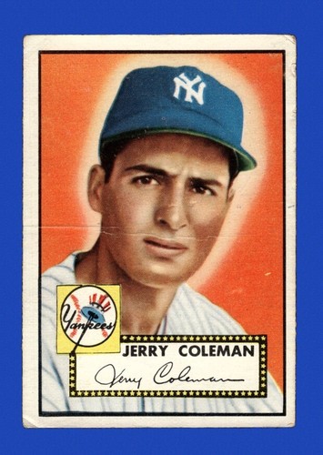 1952 Topps Set-Break #237 Jerry Coleman LOW GRADE (filler) *GMCARDS* | eBay