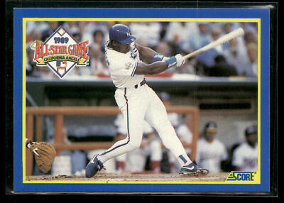 1990 Score #566 Bo Jackson - All-Star Game - HOF - Baseball Cards - MLB ...