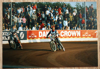 Original 1980s Speedway Photograph Jeremy Doncaster, Rick Miller | eBay UK
