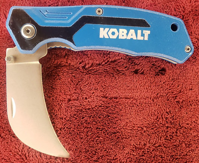 Kobalt Blue Folding Hawkbill knife Hawk Bill Pruner | eBay