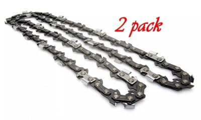 2x 8" Chainsaw Chain For Harbor Freight Portland Chicago 68862 62896 ...