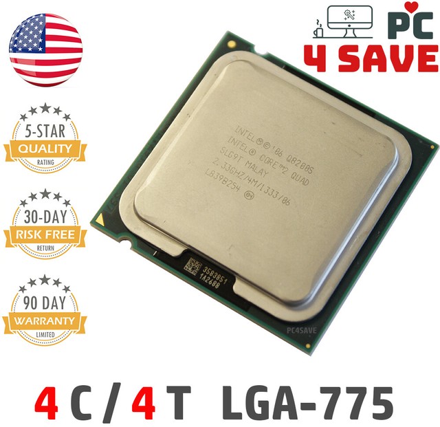 Intel Core 2 Quad Q8200s Processor CPU SLG9T 2.33 GHz 4m 1333 for sale ...