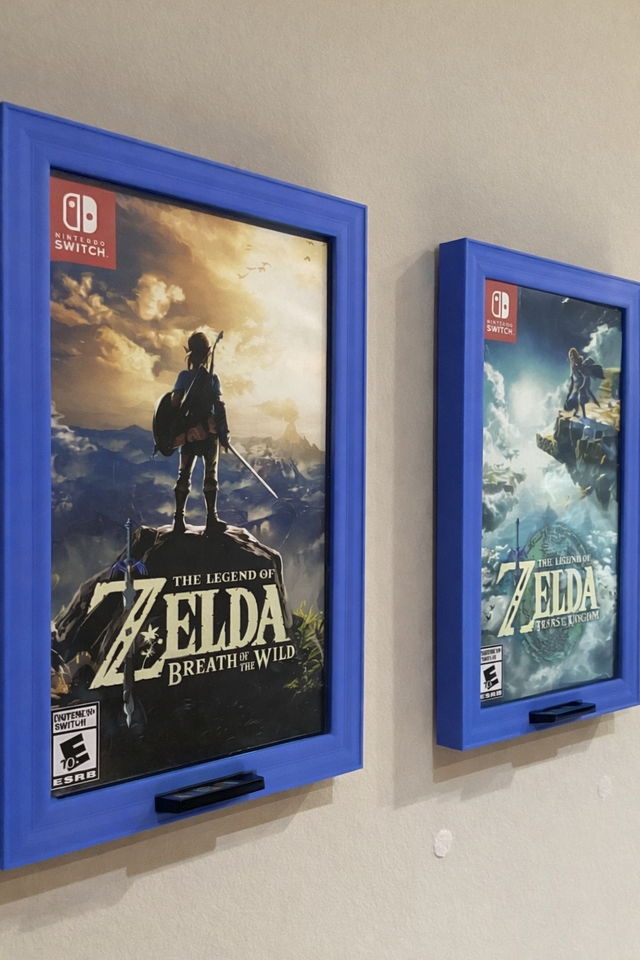 Wall Display Frame for Nintendo Switch 1 & 2 Game Case Covers | eBay