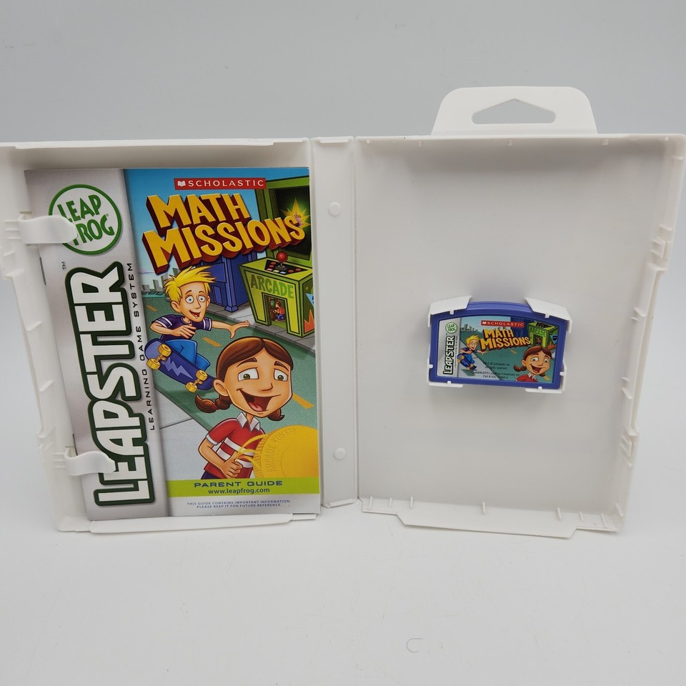 Leap Frog Lot Of 7 Leapster Learning Game Cartridges Work On All ...