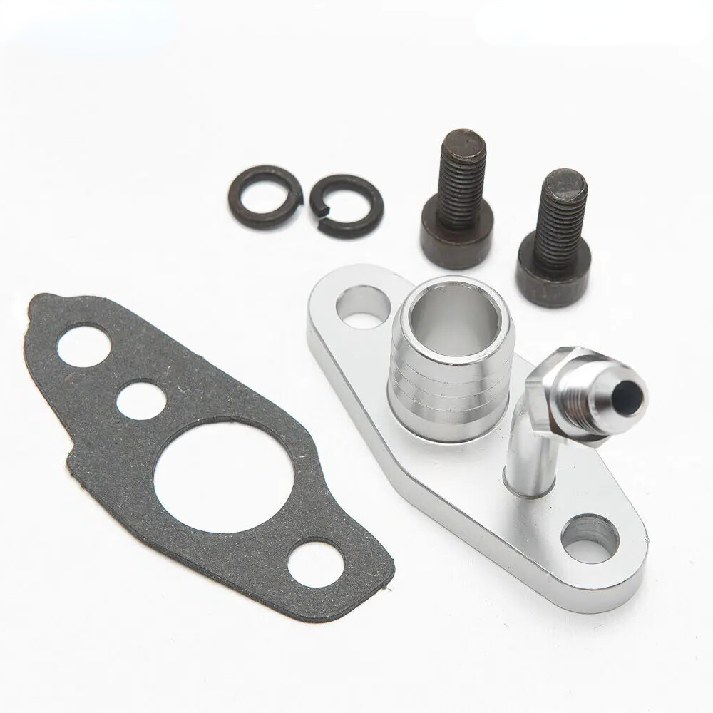 Turbo Oil Feed Return Flange For TOYOTA CT9 CT12 CT20 CT26 4AN Feed w ...