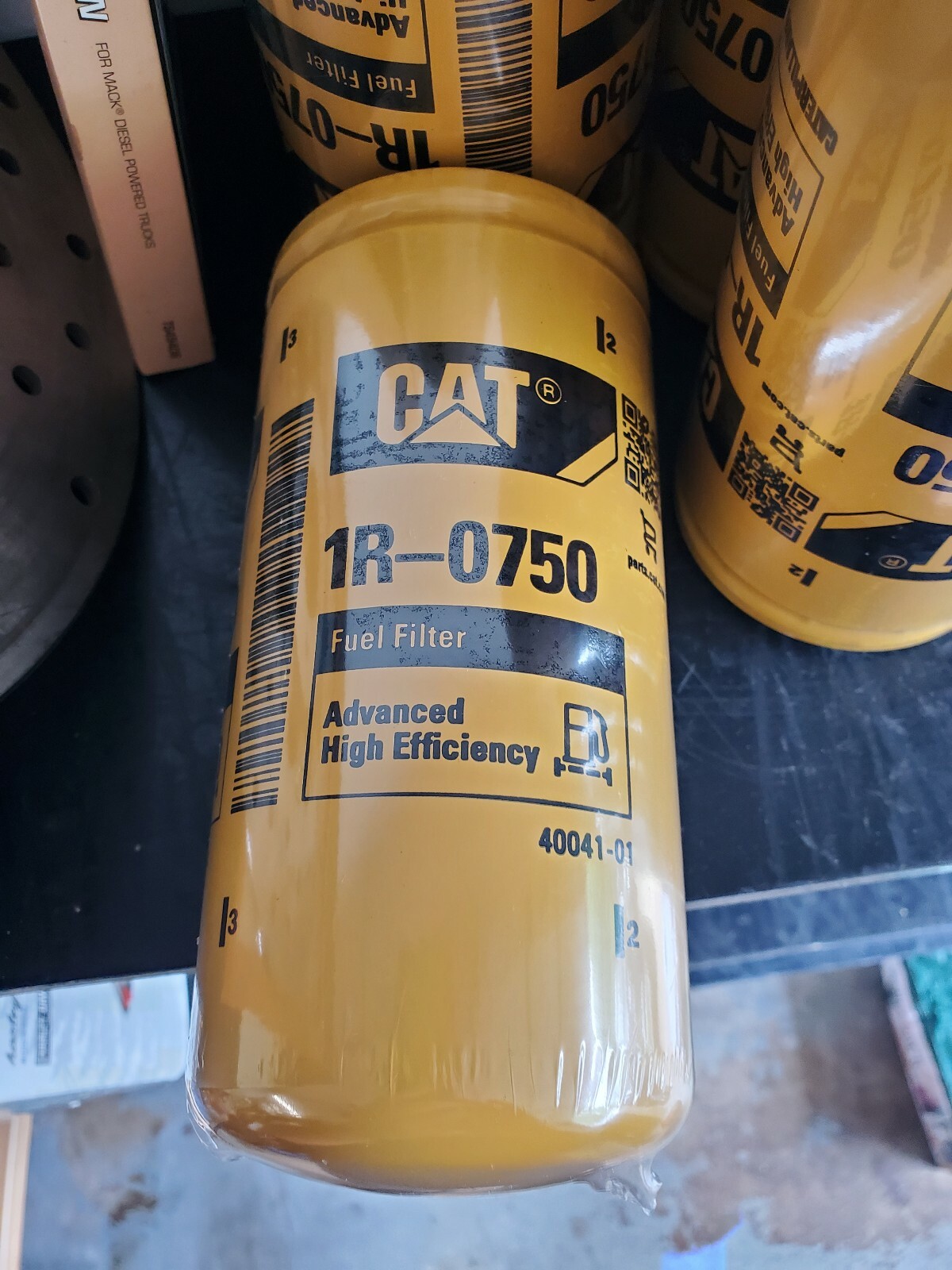CATERPILLAR 1R0750 - Fuel filter cross reference