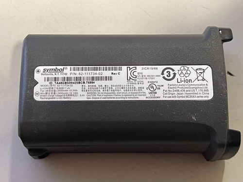 *Lot of 6* 82-111734-02 Genuine 2600mAh Battery for Symbol Scanner | eBay