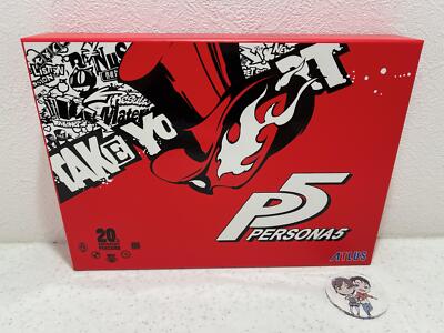 PS4 Persona 5 20th Anniversary Edition Treasure BOX From Japan | eBay