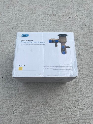 Zurn Wilkins 1-720A 1" 720A Pressure Vacuum Breaker Assembly for sale ...