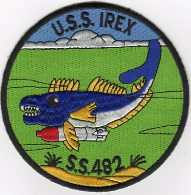 USS Irex SS 482 - Submarine Patch - Cat No. C7250 | eBay