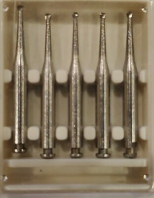 DENTAL Operative Bur Tungsten Carbide Round Latch RA Size 2 Pack of 5 ...