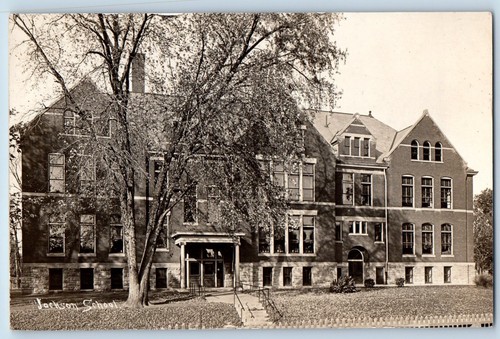 Jackson Minnesota MN Postcard RPPC Photo Jackson School Building c1910 ...