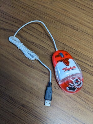 Aqua Mouse Raybestos Brakes Translucent Water Red White 1168 Computer ...