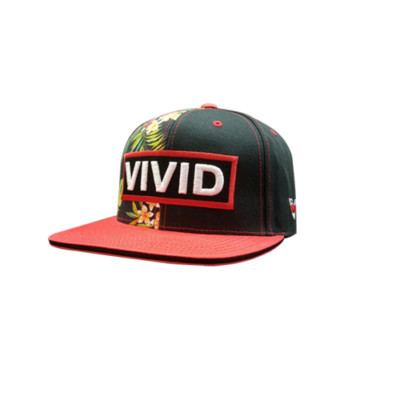 Volvik VIVID Floral Snapback Adult Golf Hat / Casual Hat - RUBY RED | eBay