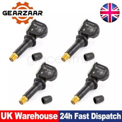 4PCS TPMS Tyre Pressure Sensor 1862980 203683 For Ford Focus Fiesta C ...