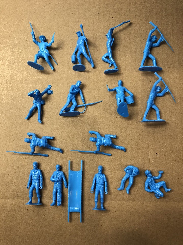 marx civil war playset Blue centennial figure set -NOW AT A LOWER PRICE ...