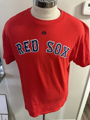 MLB Boston Red Sox David Ortiz Big Papi Men's Large Majestic Sewn ...