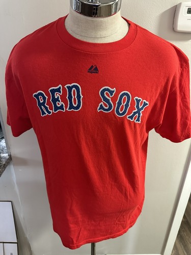 MLB Boston Red Sox David Ortiz Big Papi Men's Large Majestic Sewn ...