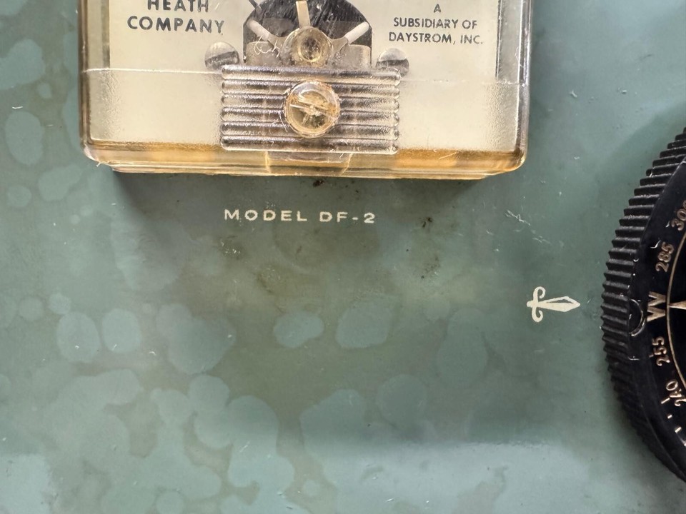 Rare Vintage Heathkit DF-2 Transistor Radio Navigator Direction Finder ...