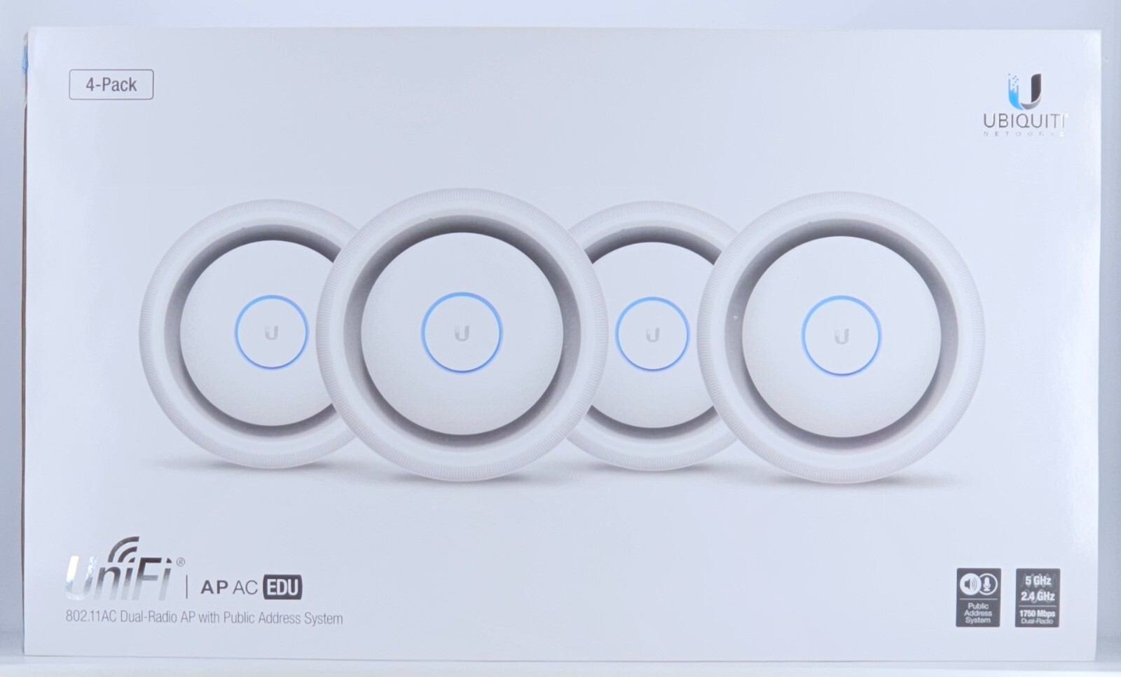 4-PACK UniFi AP AC EDU Access Point UAP-AC-EDU - NEW / SEALED - UAP-AC ...