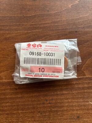 New OEM Suzuki Gasket 09168-10031 (Qty 1) | eBay