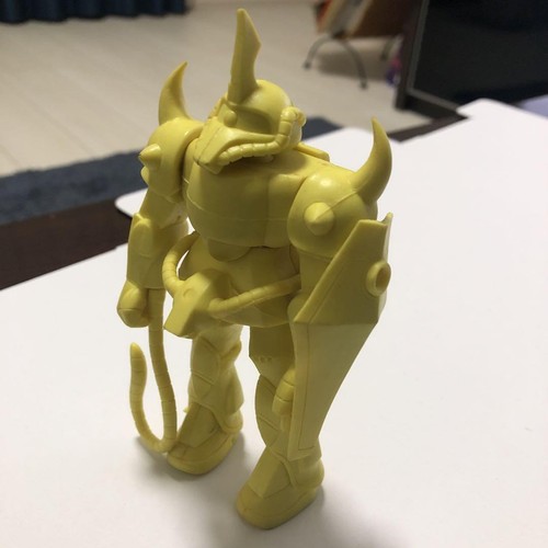 Gundam Gouf Rubber Figure Big Mobile Suit Vintage | eBay