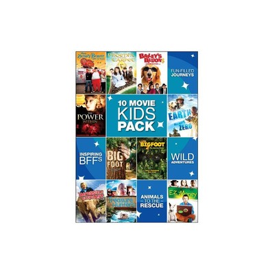 10-Movie Kids Pack - DVD - Very Good - Mark Rendall,Tim Curry,Jennifer ...