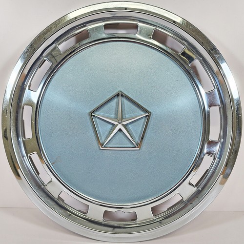 ONE 1982-1988 Chrysler / Dodge # 439B 14" Blue Hubcap / Wheel Cover ...