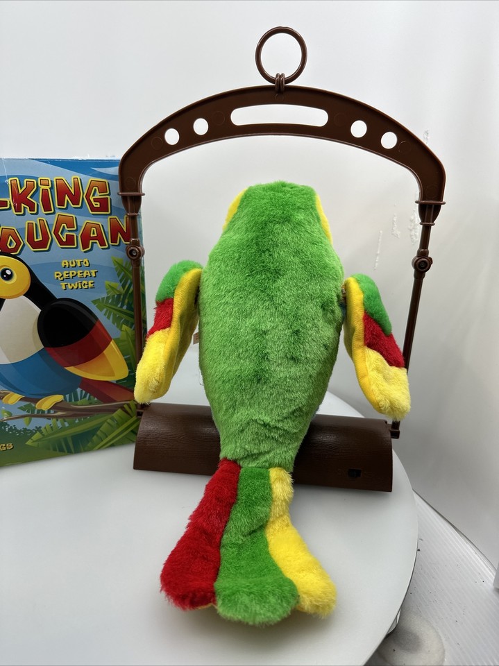 Talking Toucan Repeats What You Say. In Box. Works. Tiki Bar ...