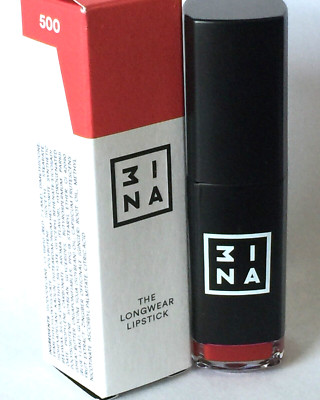 3INA the Longwear Lipstick Long-lasting Shade 500 (Red) 6mL Made in ...