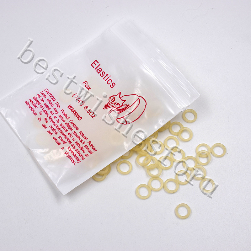 Dental Orthodontic Elastics Latex Zoo Pack Rubber Bands Brace 6.5 Oz ...