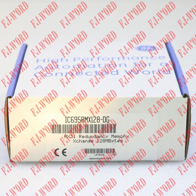 Ge FANUC Ic695rmx128-dg Rx3i Redundancy Memory Xchange 128mbytes Module ...