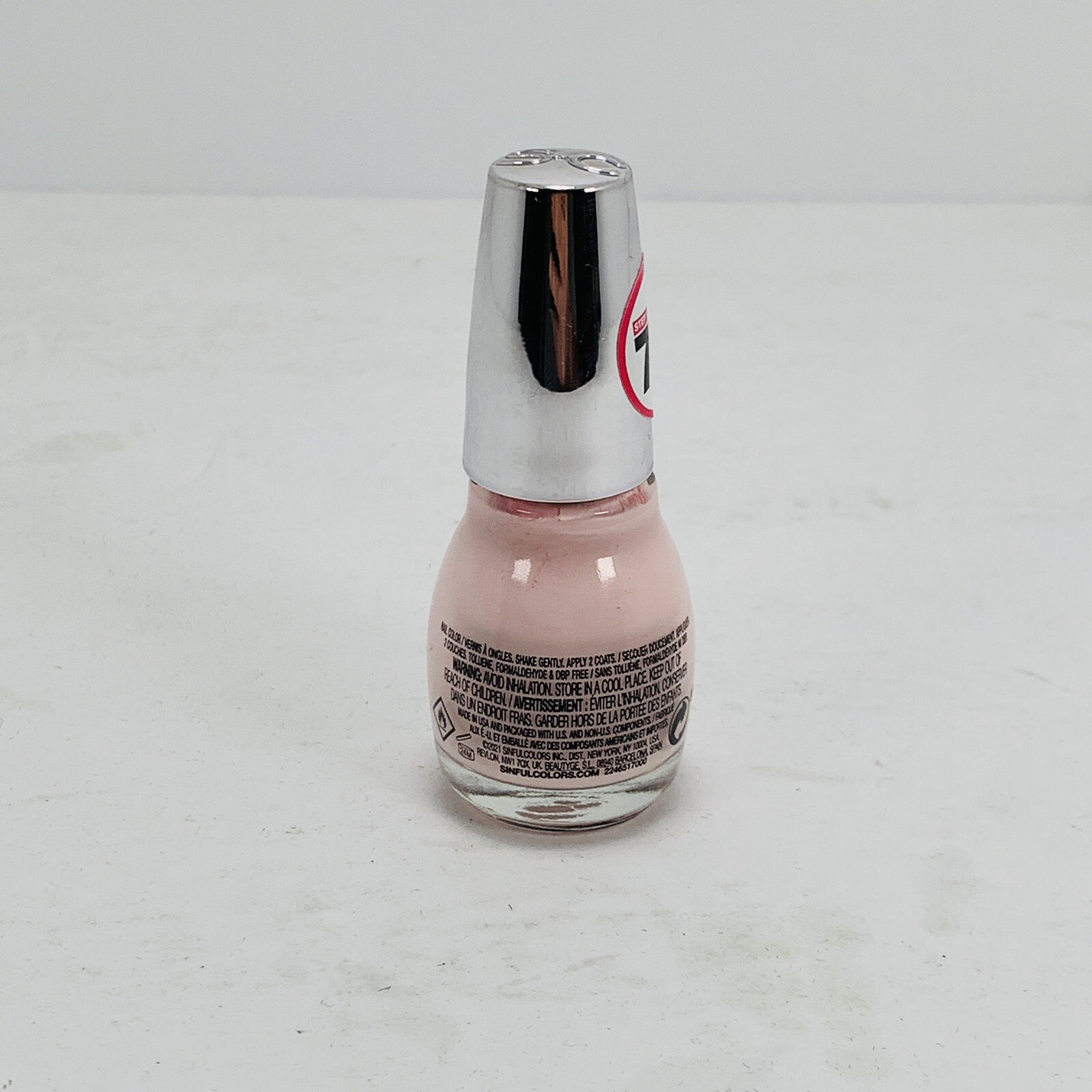 Sinful Power Paints Gel Like Nail Polish Color #2646 THRILLED Step 1 ...