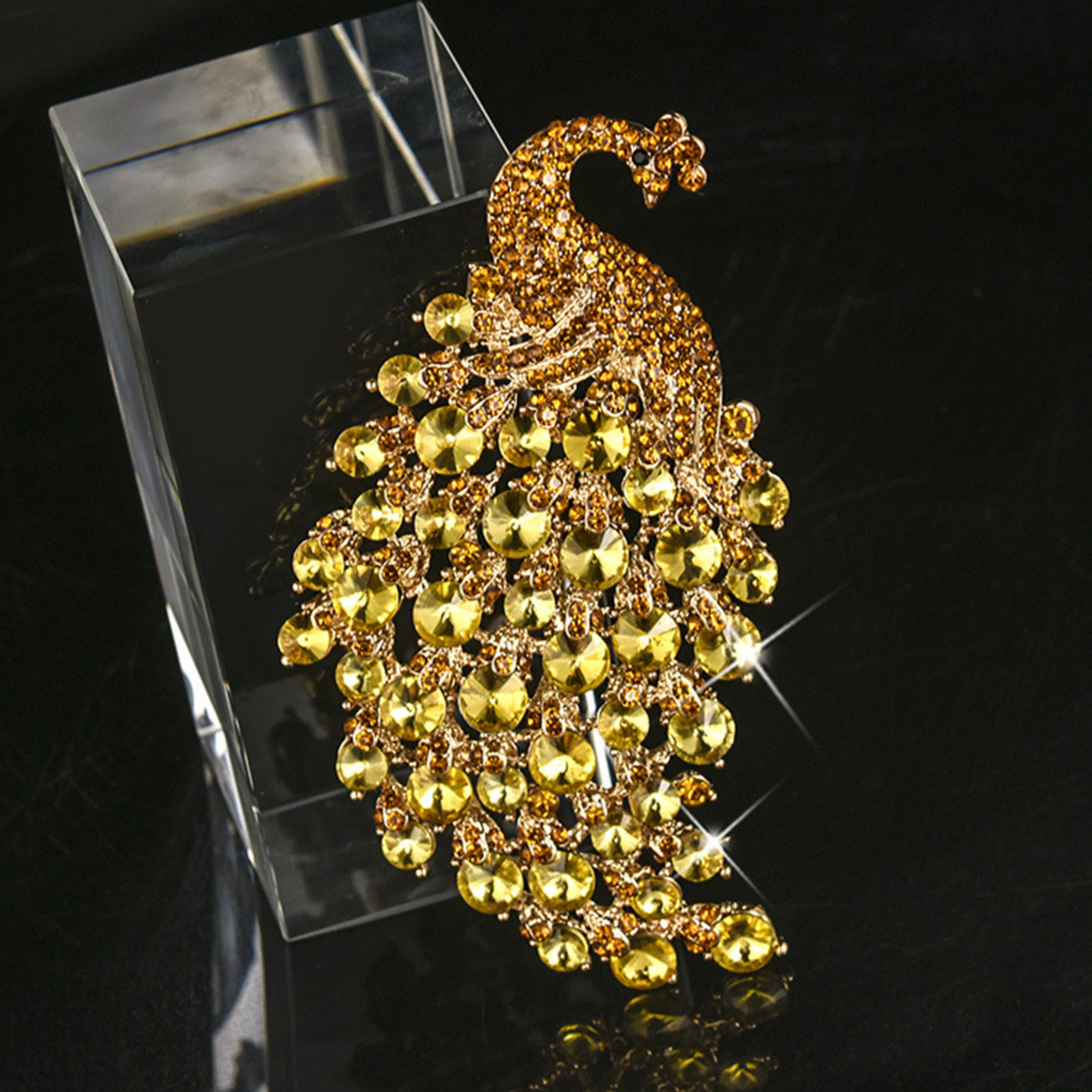 Badge Pin Pin Design Dress Up Women Rhinestone Brooch Pin Fine ...