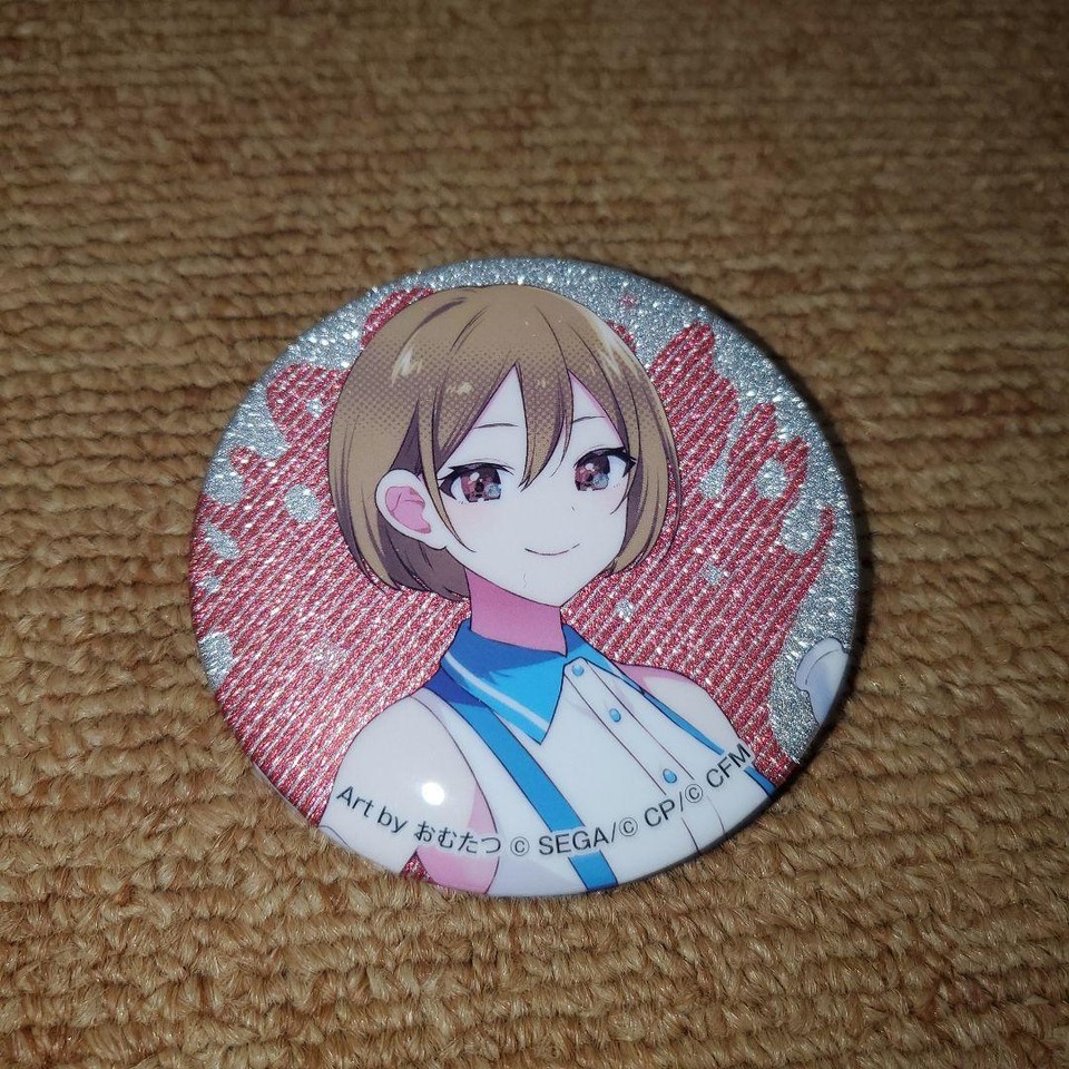 PROSECA GLITTER TIN BADGE A MEIKO | eBay