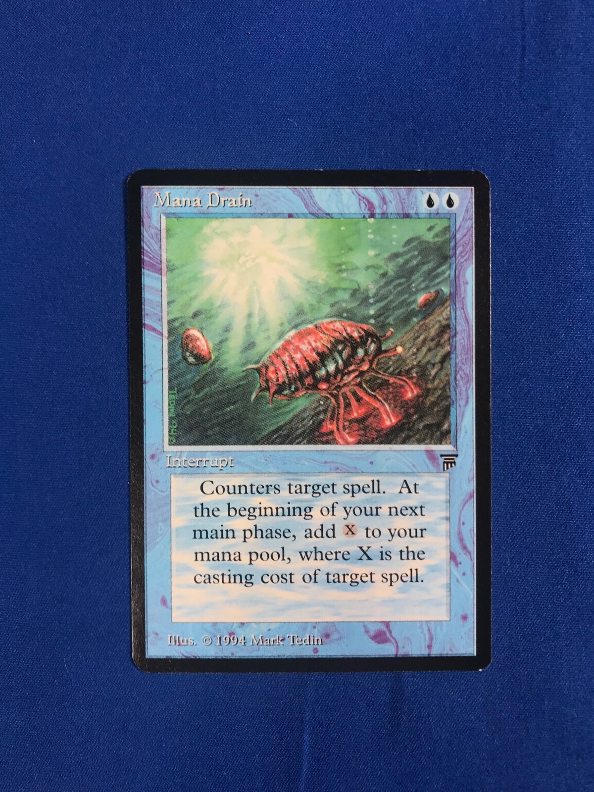 MAGIC THE GATHERING MTG LEGENDS MANA DRAIN | eBay