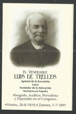 Holy card del Venerable Luis Trelles estampa image pieuse andachtsbild ...