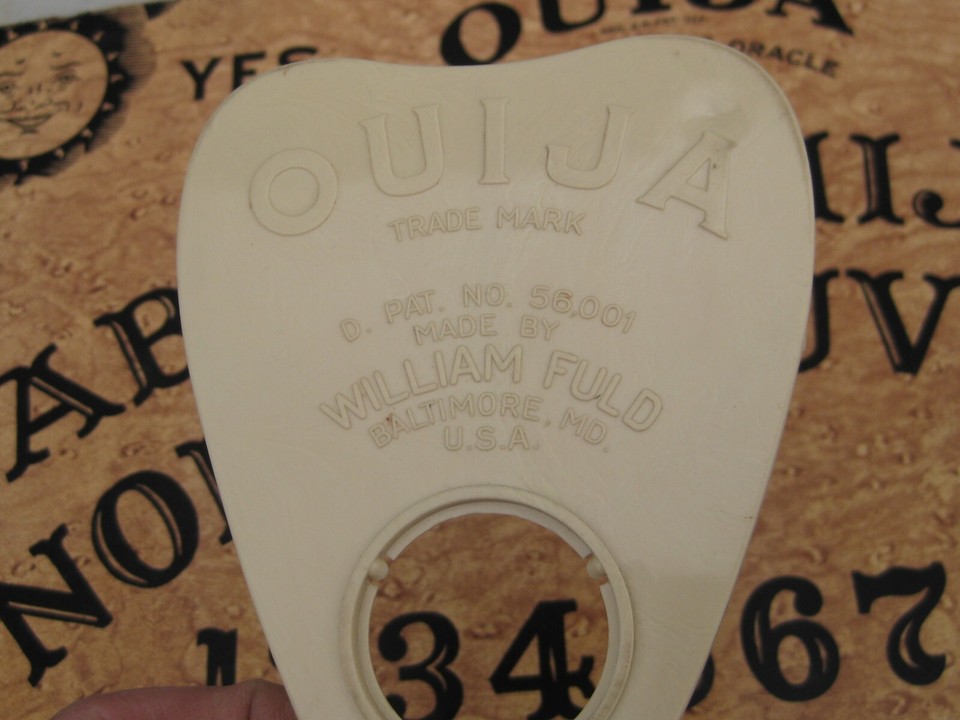 Vtg 50's Ouija Board Game By William Fuld Early Pre-Parker Bros ...