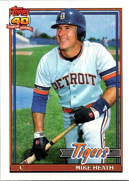 1991 Topps - #16 Mike Heath, Mike Heath for sale online | eBay