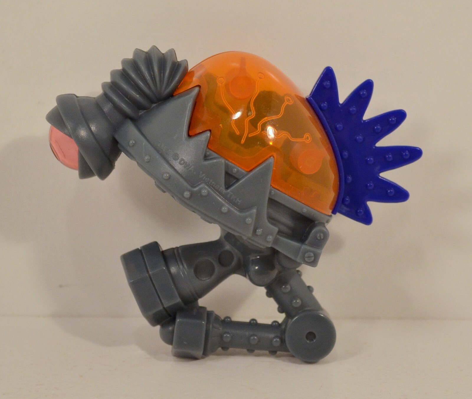 RARE 2010 Orange Brainbot Robot 3.5" McDonald's EUROPE Action Figure ...