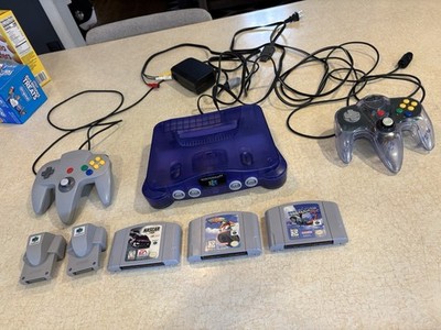 Funtastic Grape Purple Nintendo 64 N64 System W/ Games 2 Controllers ...