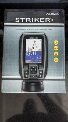 Garmin Striker 4 Fish Finder 3.5 In With Built-in GPS And Chirp Sonar ...