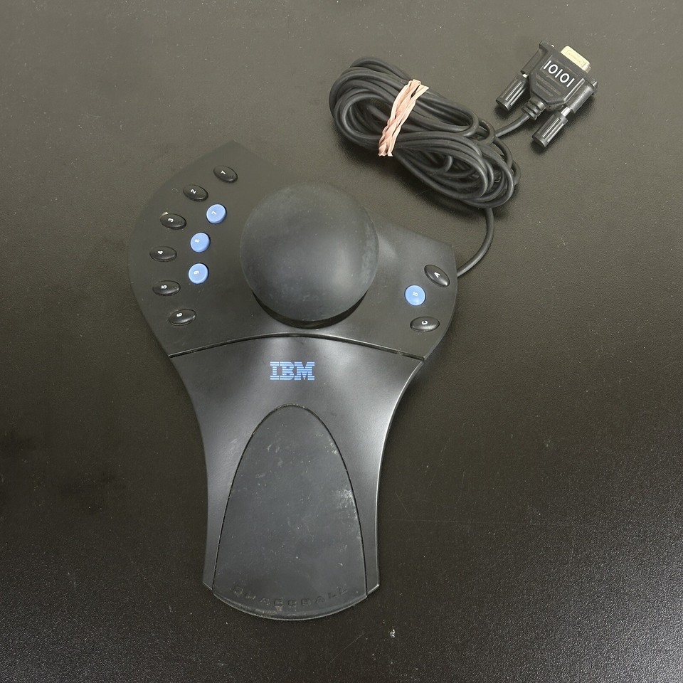 IBM Spaceball 4000 FLX Labtec Mouse Trackball 3D | eBay