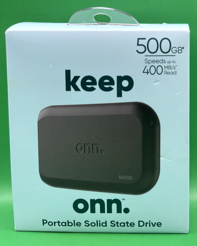 Keep ONN 500gb Portable Solid State Drive X2 for sale online | eBay